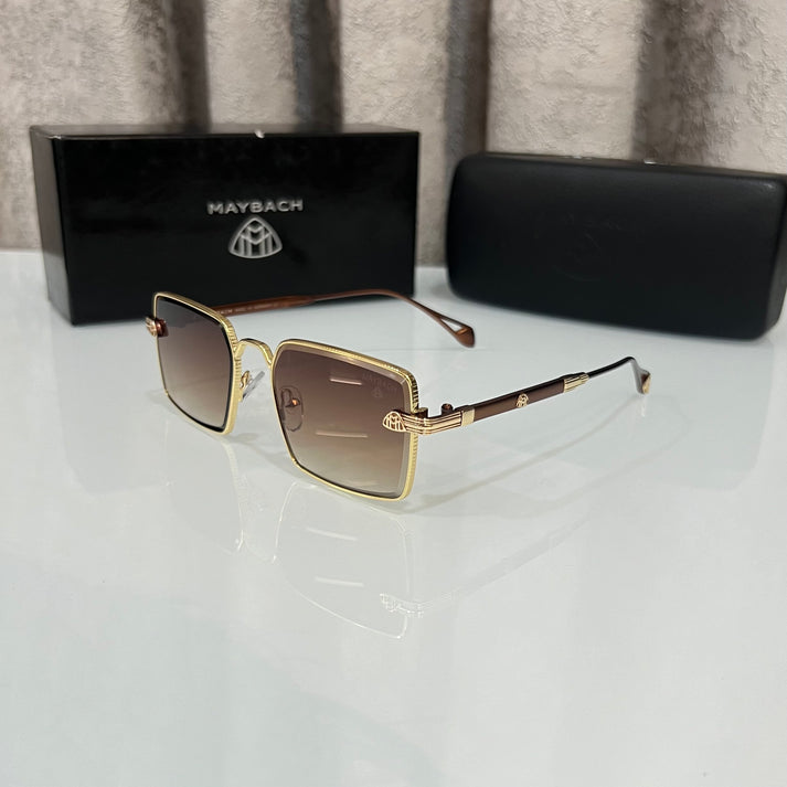 Maybach Brown Metal Luxury Shade With Original Packing – Trendsetters
