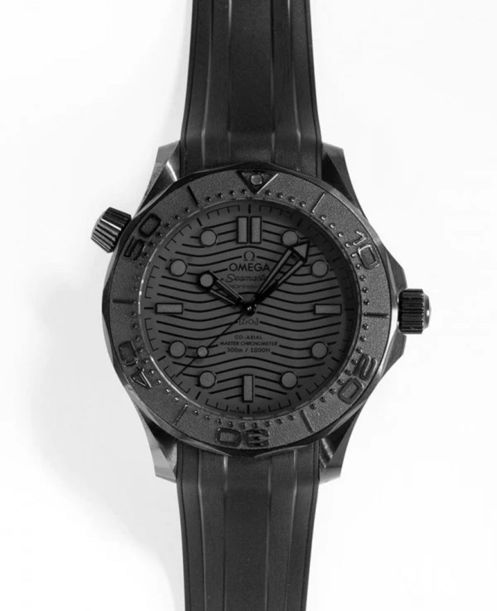 Omega Seamaster All Black Premium Automatic Watch – Trendsetters